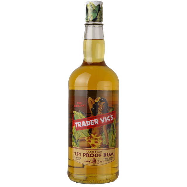 Trader Vic's 151 Proof Rum / Ltr - Marketview Liquor