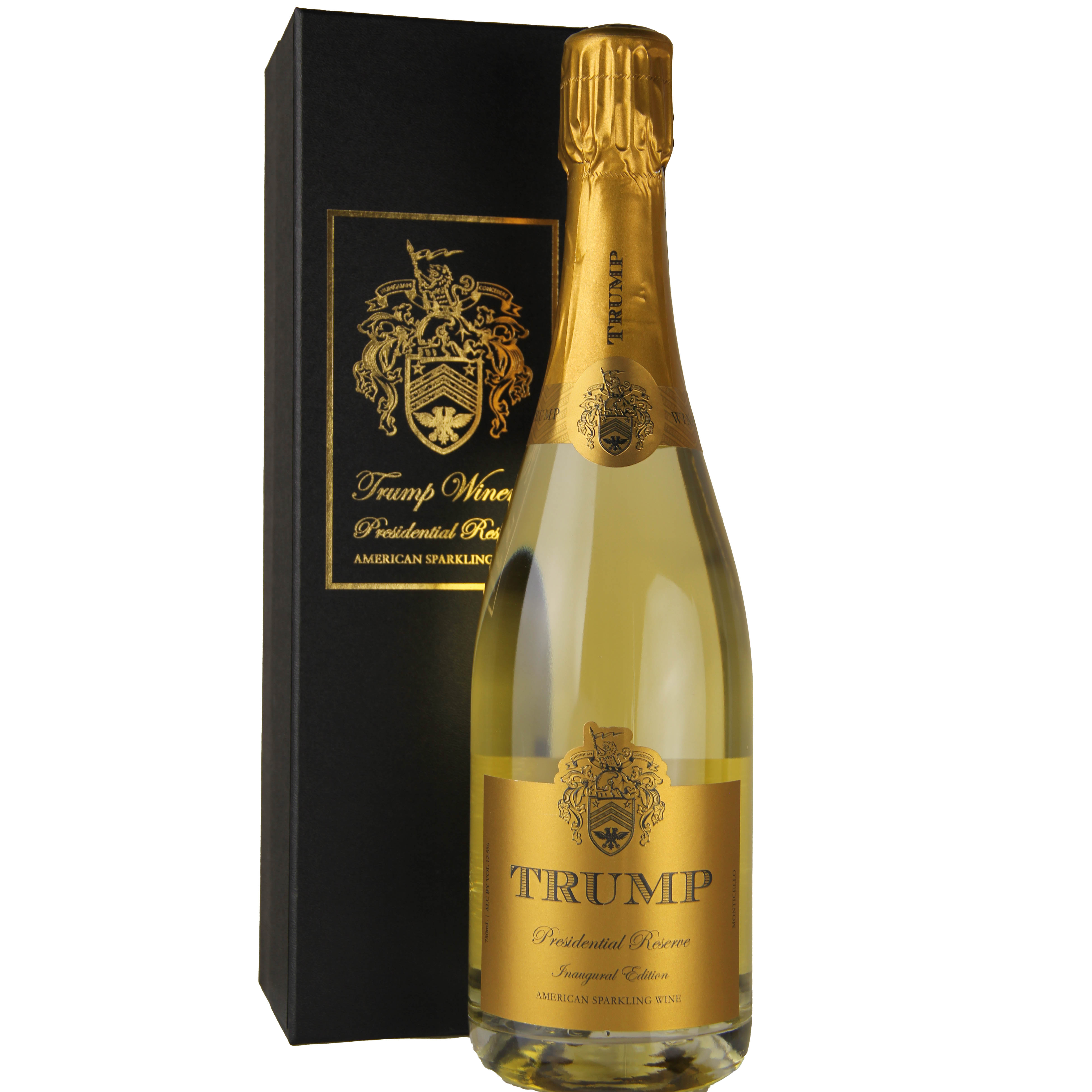 Trump Winery Presidential Reserve Inaugural Edition Sparkling Wine ...
