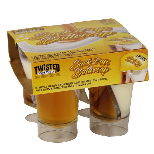 Twisted Shot Suck it up, Buttercup / 4-25mL - Marketview Liquor