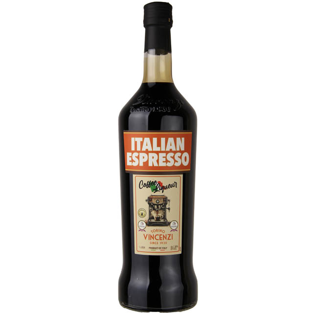 Vincenzi Italian Espresso Coffee Liqueur / Ltr - Marketview Liquor