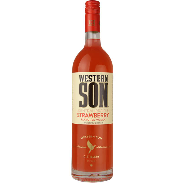 Western Son Central Prairie Strawberry Flavored Vodka / Ltr ...